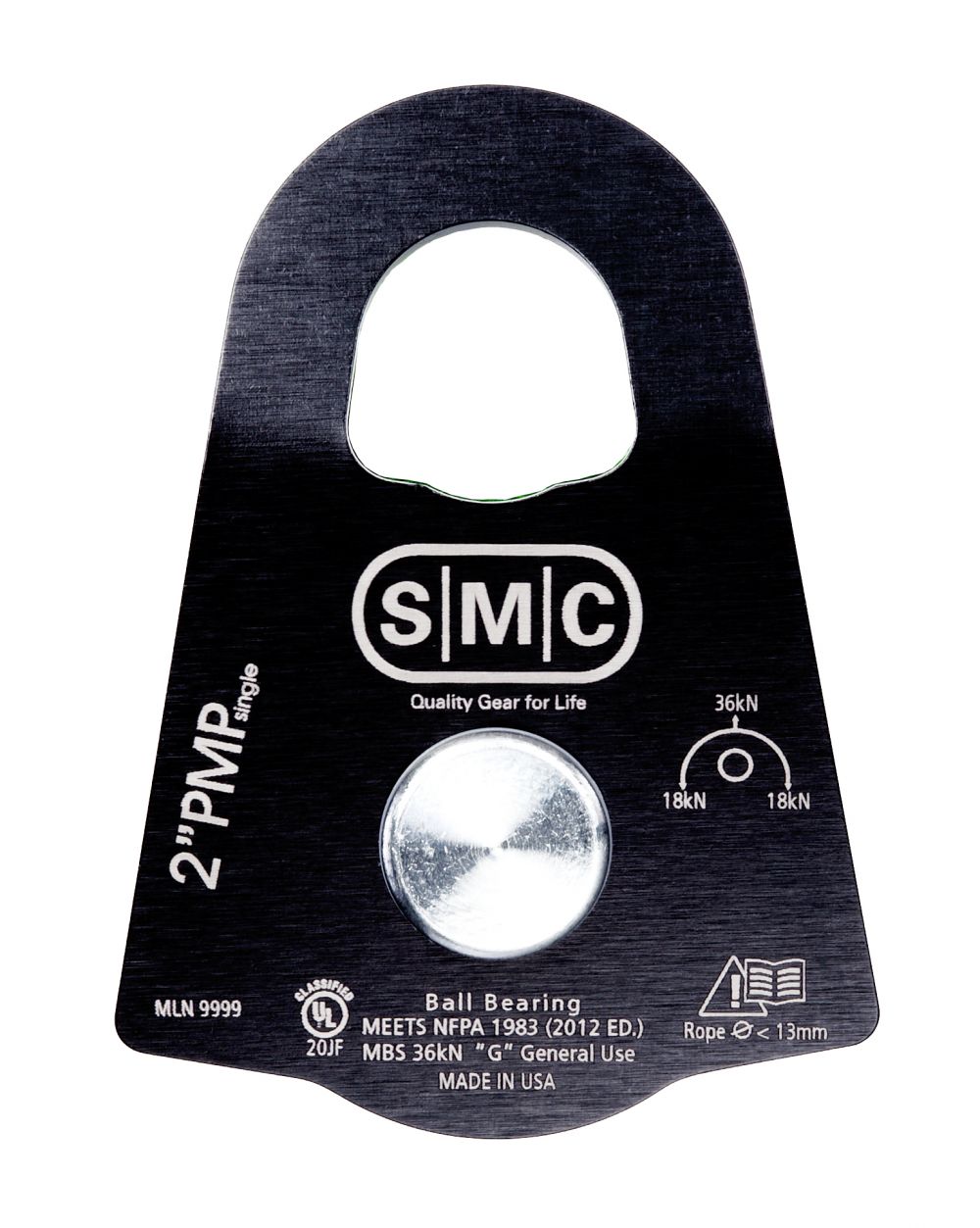 SMC 2" Single Aluminum Prusik Minding Pulley "PMP" — Harken Fosters